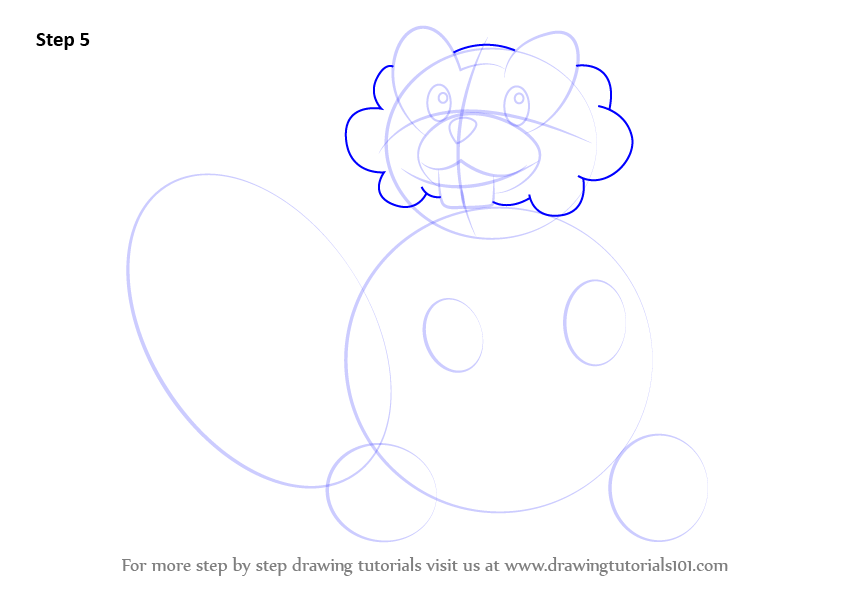 How to Draw Bibarel from Pokemon (Pokemon) Step by Step ...