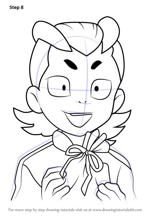 How to Draw Fujiwara from Yo-kai Watch (Yo-kai Watch) Step by Step ...